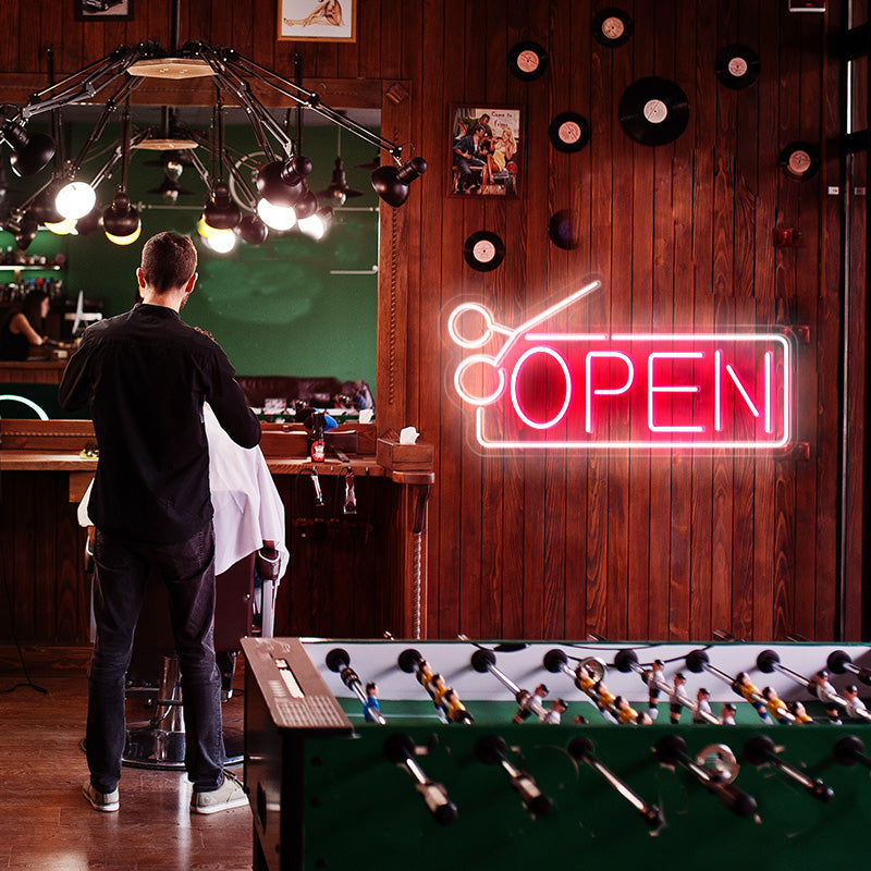 Hair Salon Open Sign Custom Open Sign For Business Hair Salon Open Sign Custom Open Sign For Business