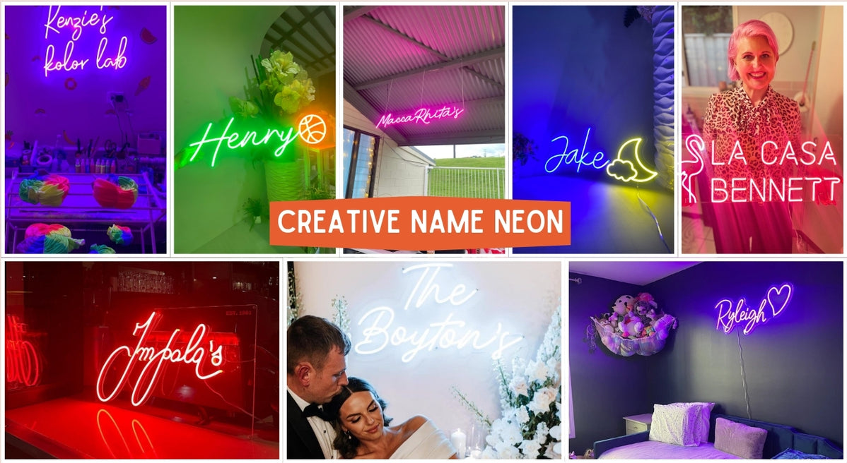 Buy Custom Neon Signs Melbourne | Led Neon Lights Sign | Neon Art Aust