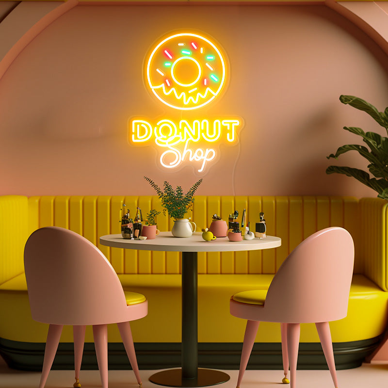 Donut Shop LED Light | Neon Signs for Dessert Shops
