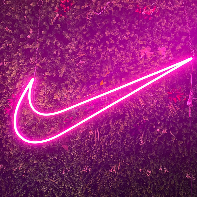Brand LOGO Swoosh LED Neon Sign | LED Lights for Retail Stores