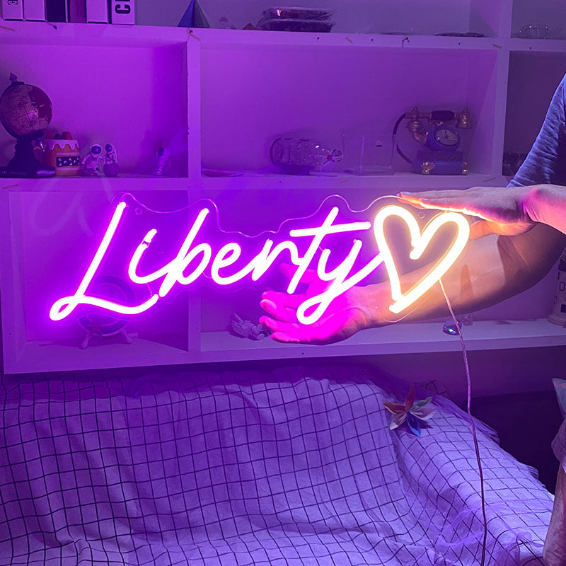 Personalised Neon Signs for Kids Rooms | Neon Party
