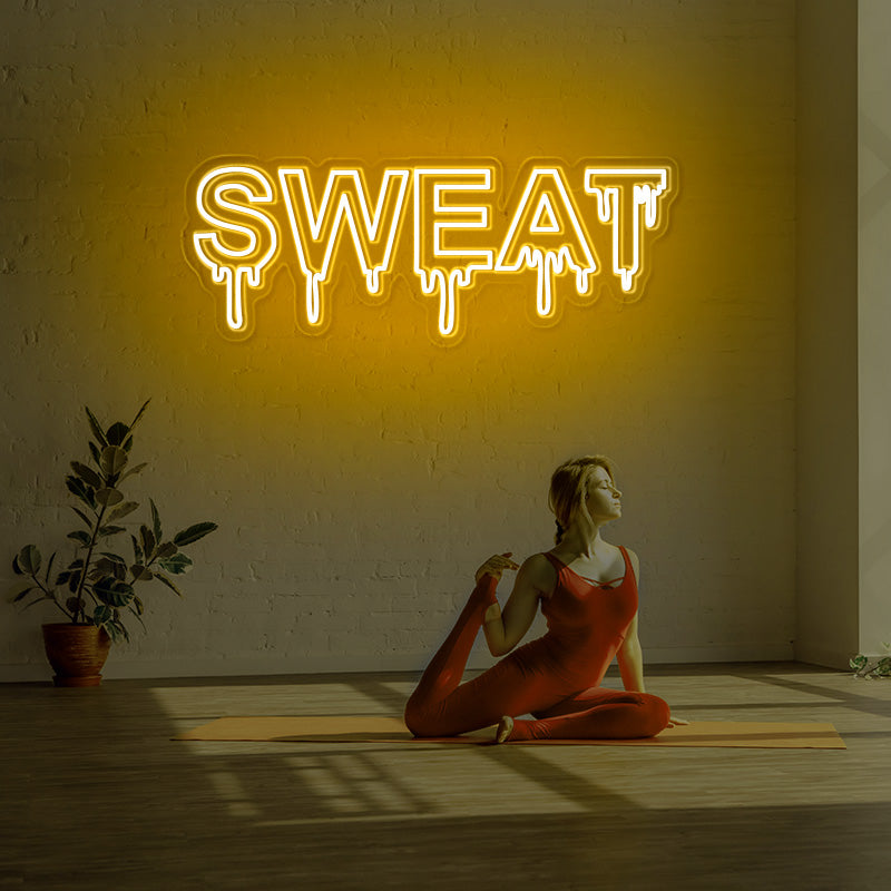 Sweat Gym Neon Sign | Neon Party